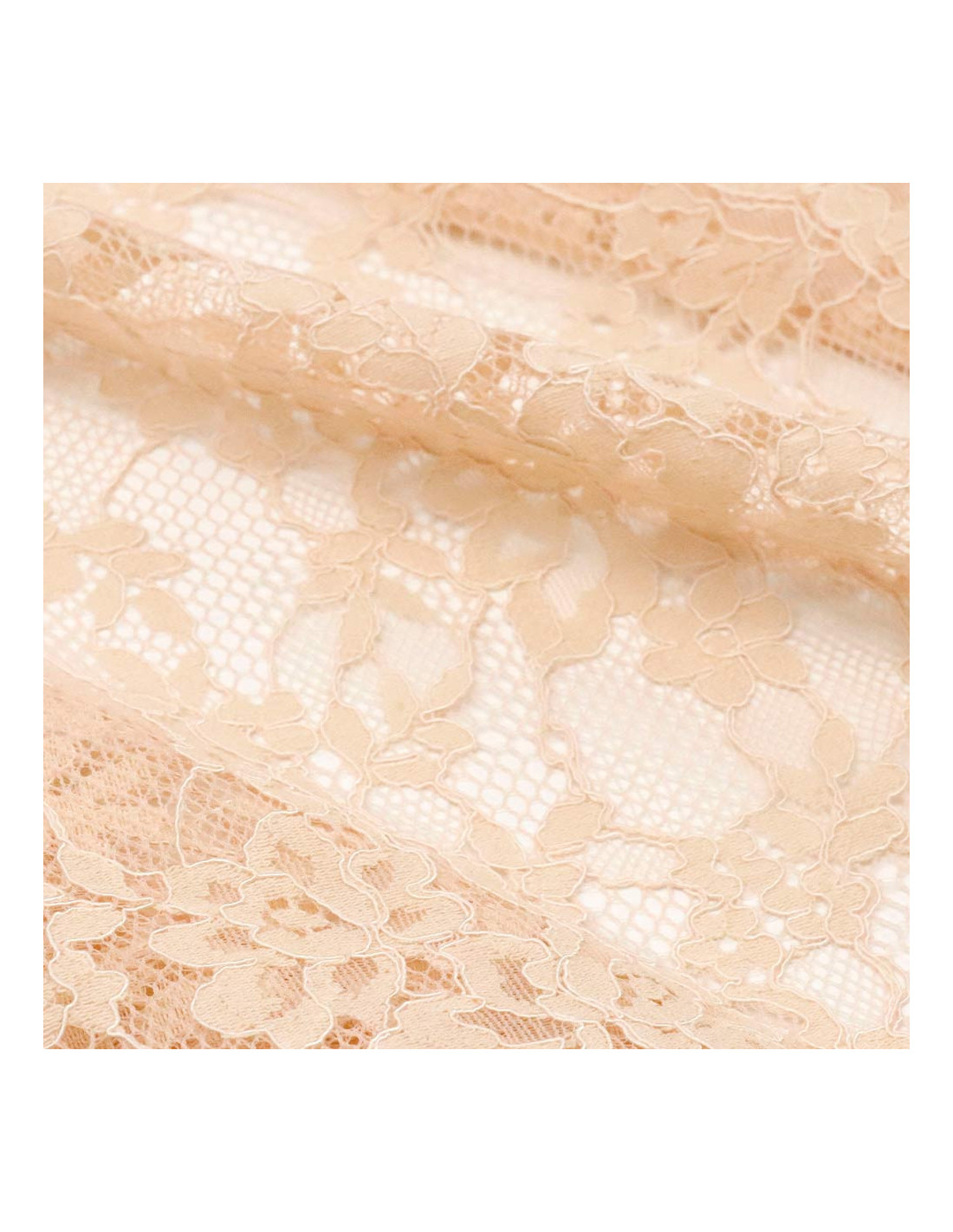 Tela de Encaje Rosa - Encaje Rosa - Telas de Encaje