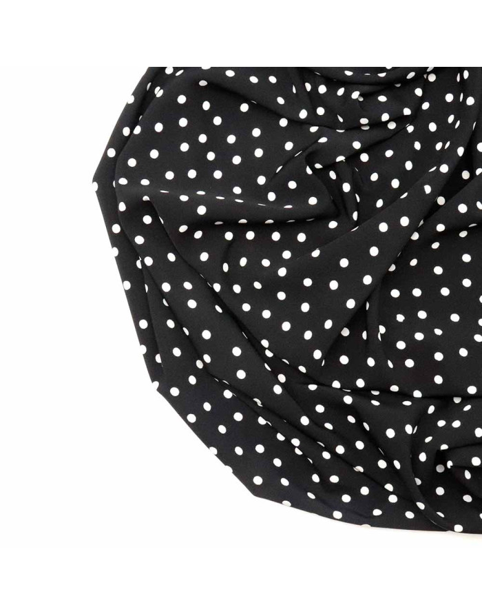 Tela Crepe Lunares - Crepón de Lunares - Telas Online